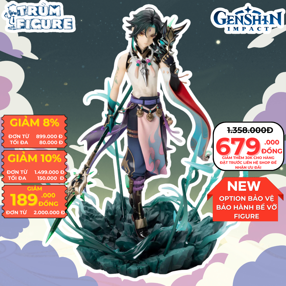 Figure Xiao Genshin Impact Dạ Xoa - Mô Hình Game Anime GK Full Box 2025 ...