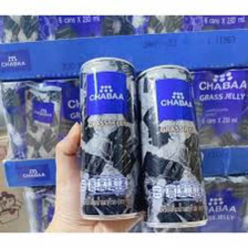 [ hỏa tốc] lốc 6 lon nước sương sáo Thái Lan CHABAA | Shopee Việt Nam