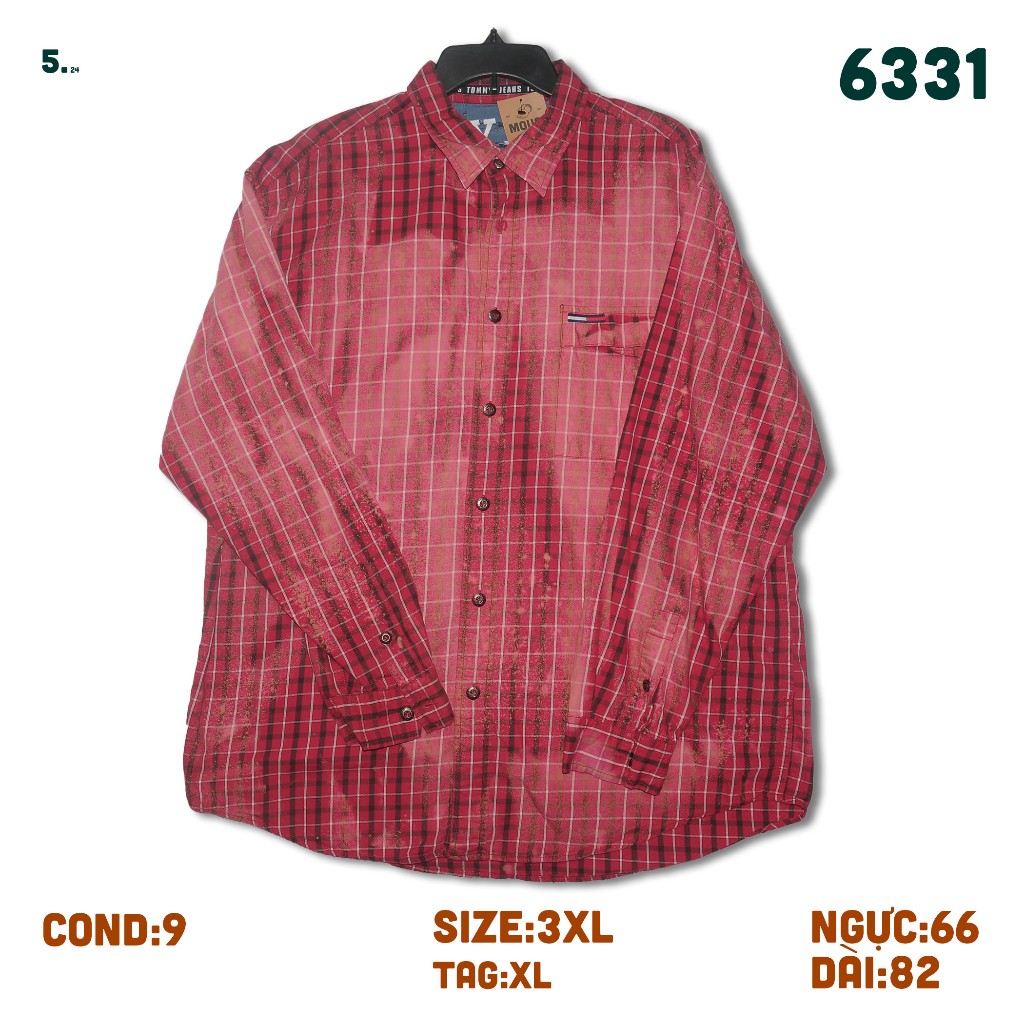 Áo sơ mi caro - flannel secondhand - SIZE 3,4,5XL -[𝐅𝐑𝐄𝐄 𝐒𝐇𝐈𝐏] - vintage, cổ điển - Mousi 2hand ...