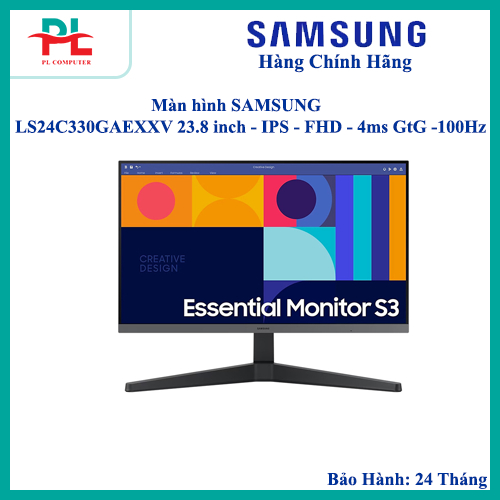 Màn Hình SAMSUNG S3 S33GC LS24C330GAEXXV (23.8 inch - IPS - FHD - 4ms ...