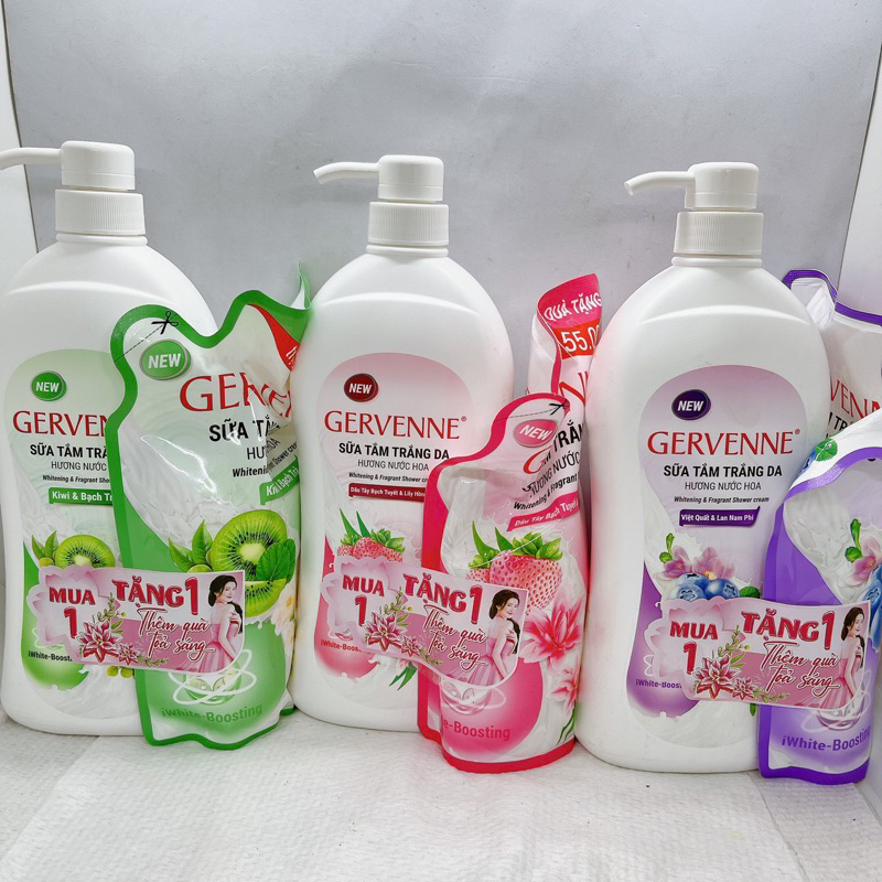 Sữa tắm Gervenne 900g/ 450g | Shopee Việt Nam