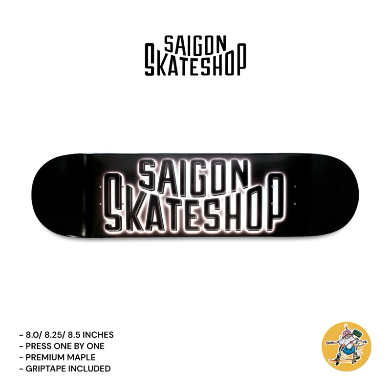 Ván trượt skateboard SAIGON SKATESHOP BEAMIN LOGO | Shopee Việt Nam