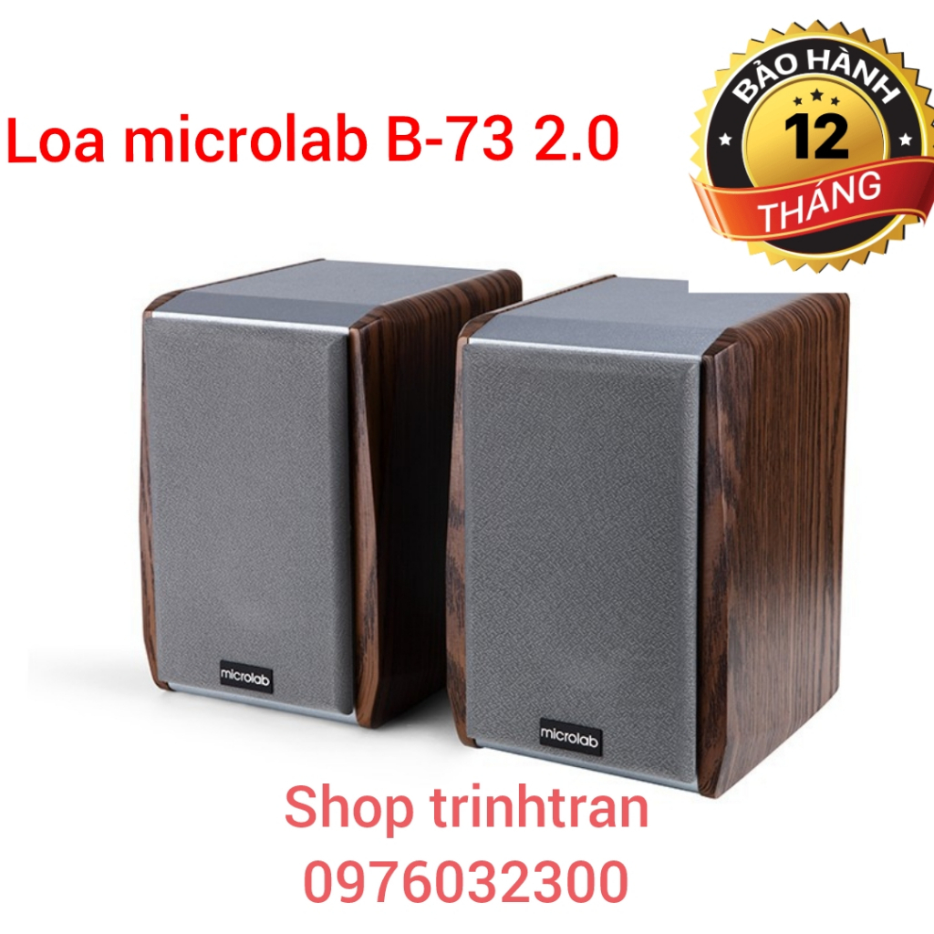 Loa vi tính Microlab B-73 Công suất 22W, 2.0 chính hãng chất lượng cao. Âm thanh cực hay, bsss ...