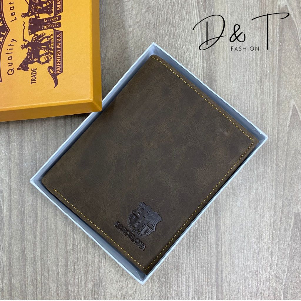 Ví Nam bóp nam thể thao da thật dáng đứng chất bền đẹp DT93 | Shopee ...
