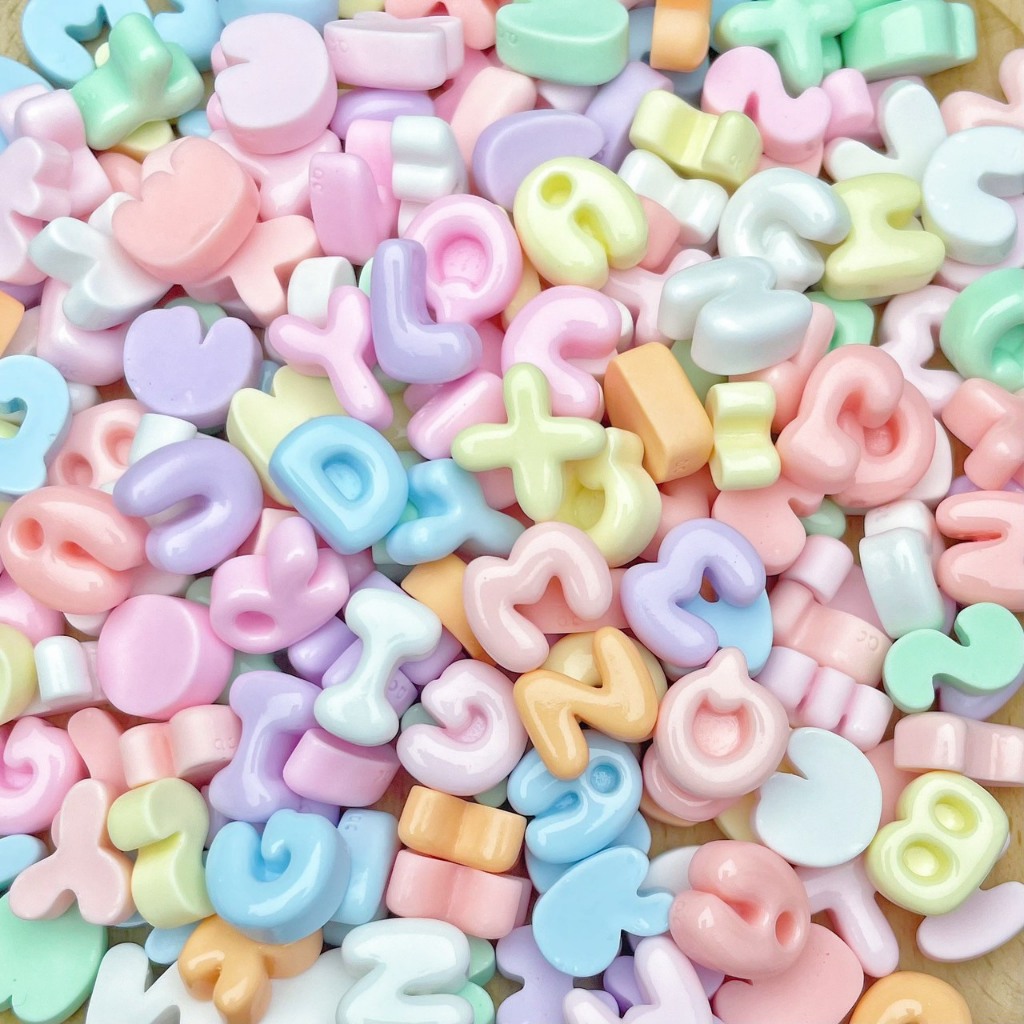 Combo 100 charm Mô hình chữ, charm chữ, Số ( mix mẫu ) siêu hot ...