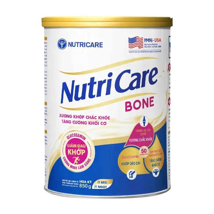 Sữa NutriCare Bone 850g Tăng Cường Canxi/Giúp Xương Chắc Khỏe/Phòng ...