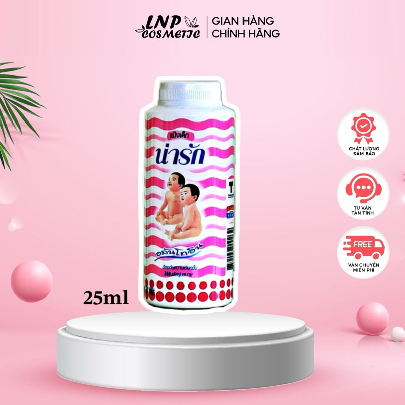 Phấn rôm narak thái 25ml giúp làm khô thoáng da , khử ẩm trước khi wax ...