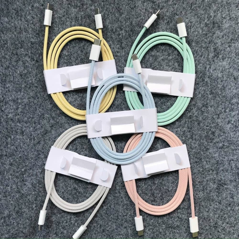 Cáp Sạc Nhanh Pd 20w Dài 2m 1m Dây Sạc Nhanh Dù Chống Đứt Dùng Cho Củ