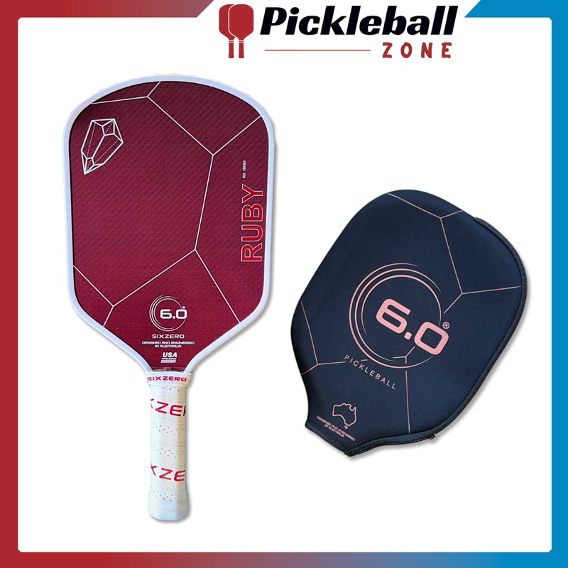 Vợt Pickleball Tiêu Chuẩn Thi Đấu Six Zero 6.0 RUBY Chính Hãng | Shopee Việt Nam