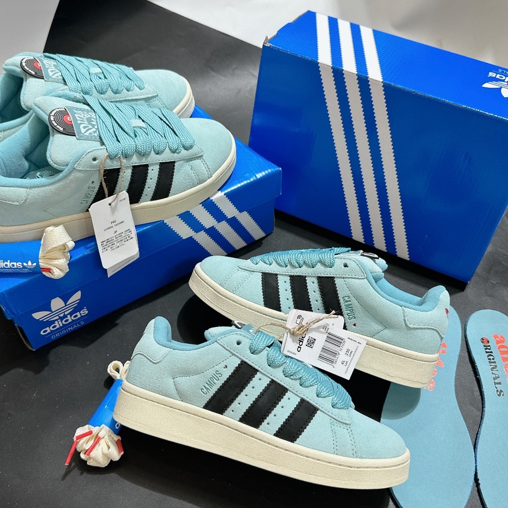 Giày thể thao Adidas Campus 00s ‘Blue Black White’ ID6248 hottrend mới ...