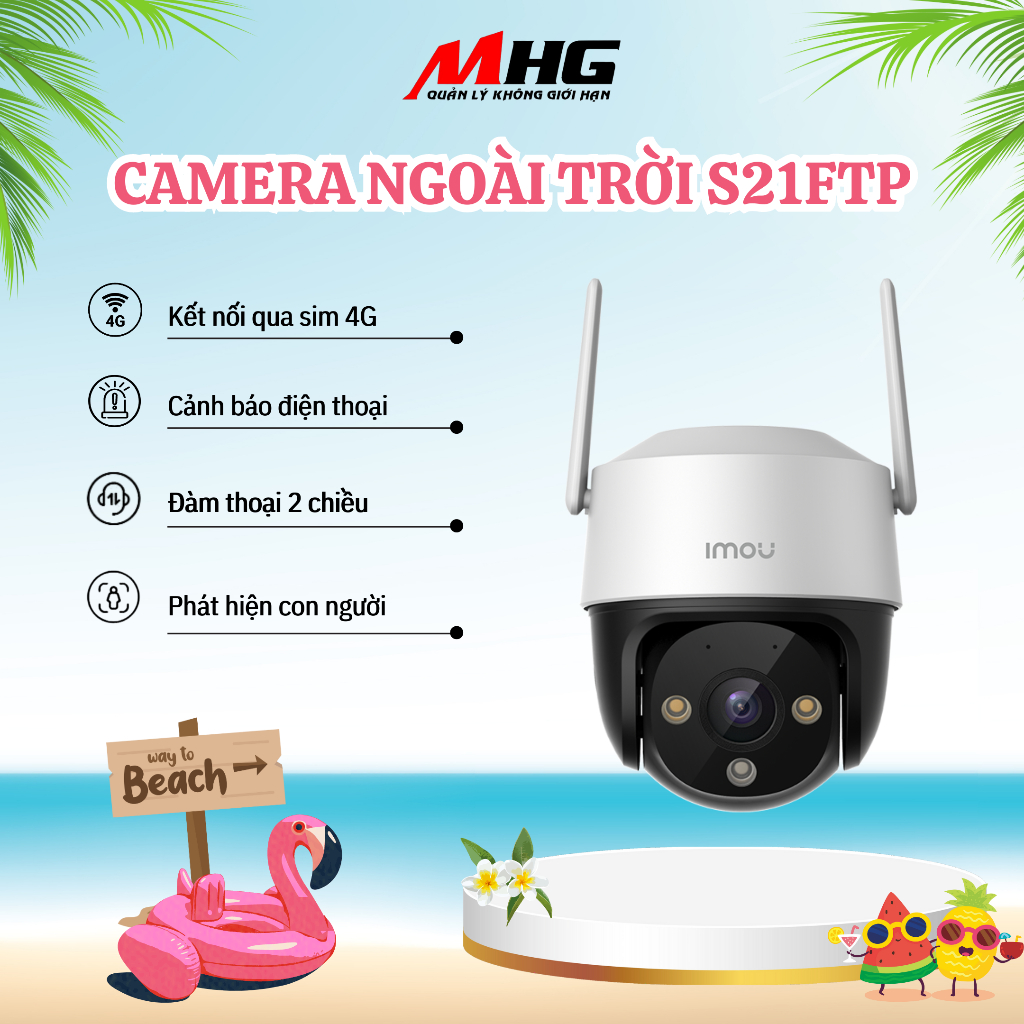 Camera Wifi Imou S21FTP Lắp Ngoài Trời 2MP Quay Quét 360 Tích Hợp Khe ...