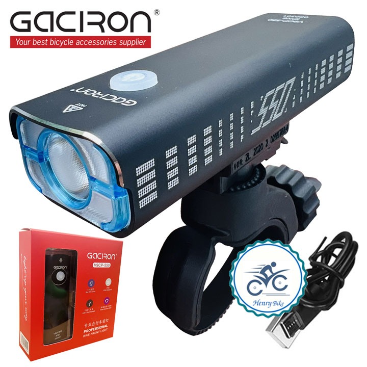 Đèn pha xe đạp GACIRON V9CP-550 chính hãng | Shopee Việt Nam