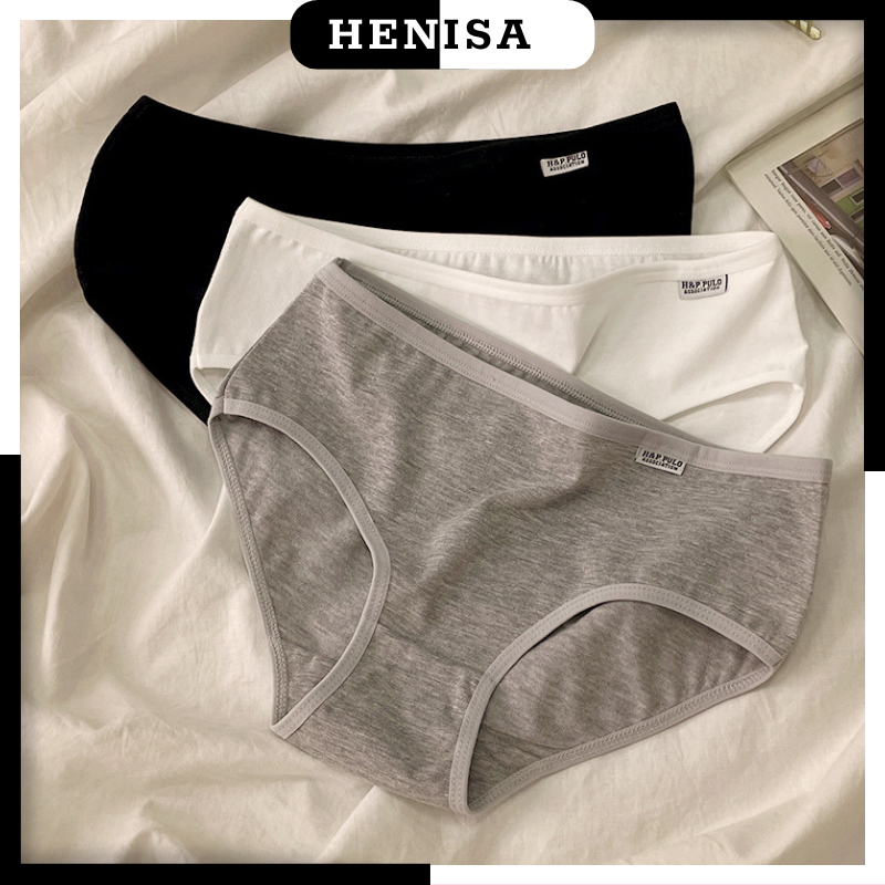 Quần Lót Cotton Co Giãn Thoải 4 Chiều HENISA Đáy Quần Có Lót Kháng ...