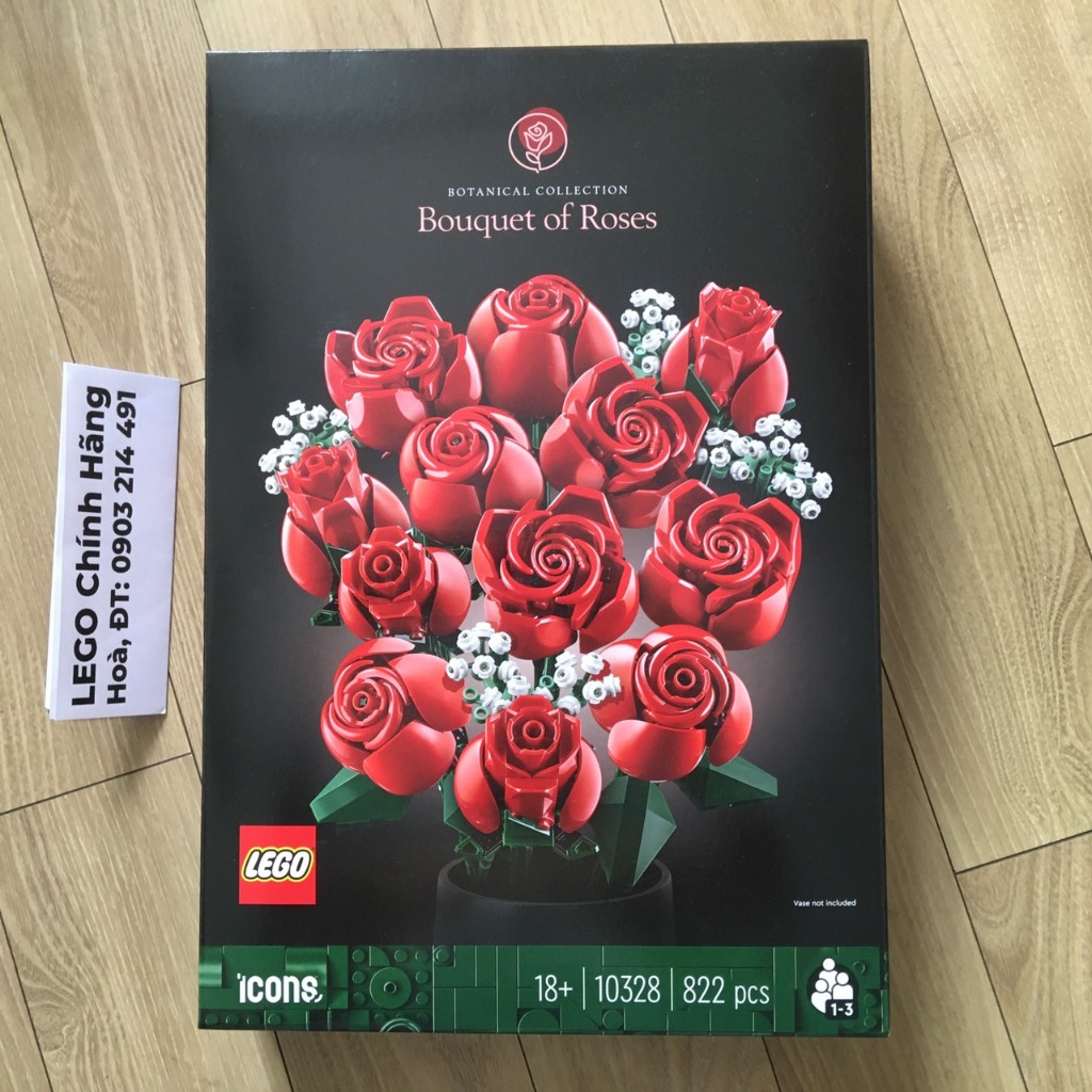 LEGO Icons 10328 Hoa Hồng - Bouquet of Roses (822 chi tiết) | Shopee ...