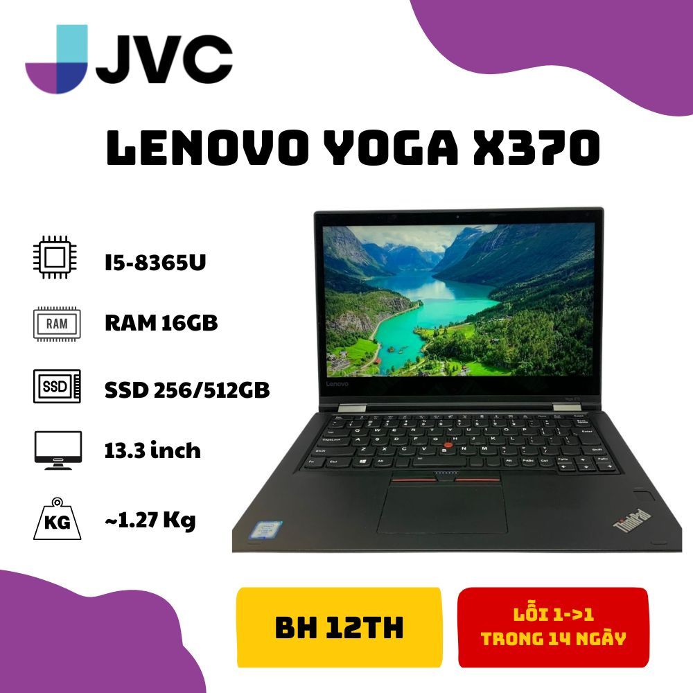 LAPTOP xách tay giá rẻ LENOVO YOGA X370 X380 X390 I5 RAM 16gb | Shopee ...