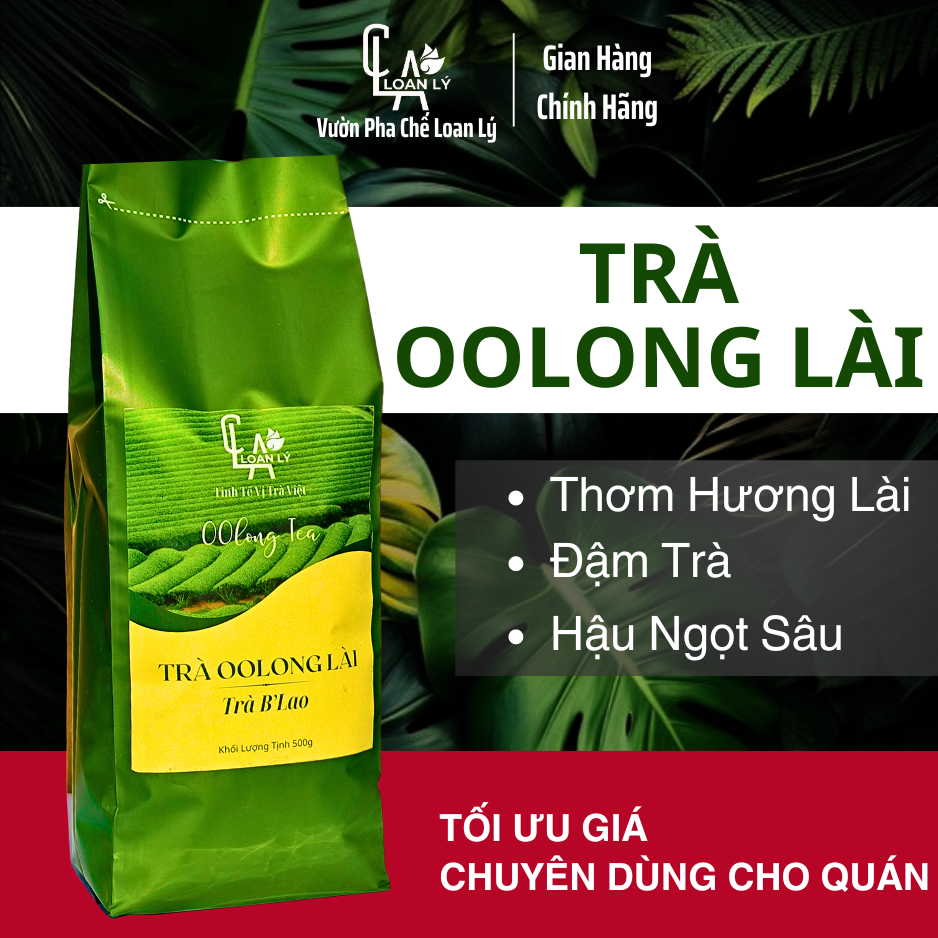 Trà OOlong Lài Trà Olong Nhài Pha Trà Sữa Trà Trái Cây Đậm Vị Trà ...