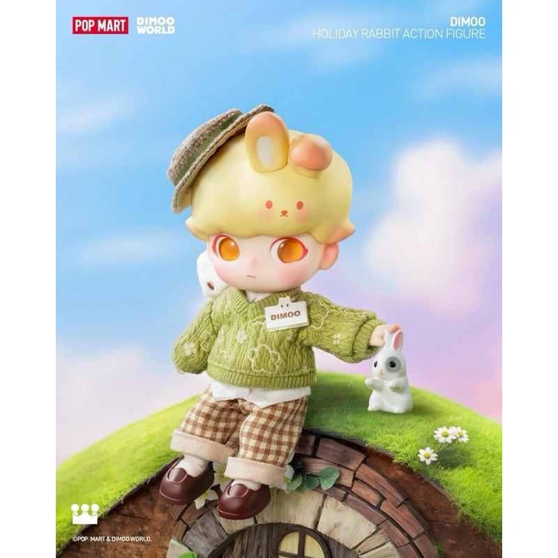 (HÀNG SẴN) CHÍNH HÃNG POPMART DIMOO HOLIDAY RABBIT ACITON FIGURE ...