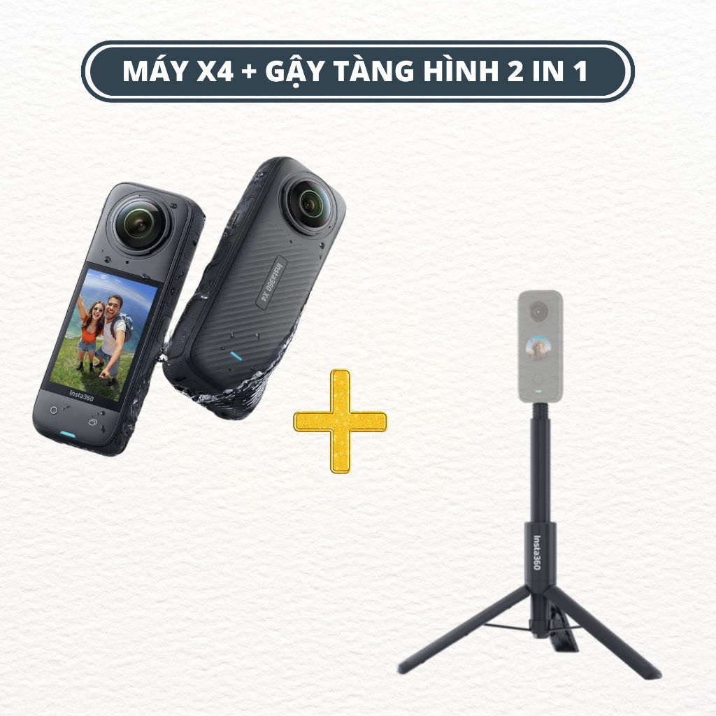 Máy Quay 360 độ Camera 360 Insta360 X4 l One X4 - Hàng Chính Hãng Full VAT | Shopee Việt Nam