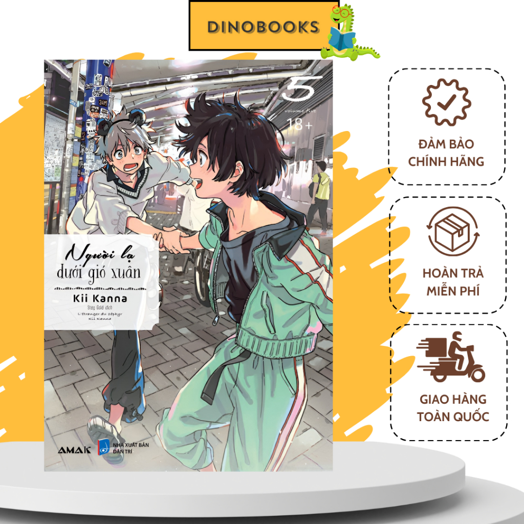 Sách Người lạ dưới gió xuân tập 5 - Amak | Shopee Việt Nam