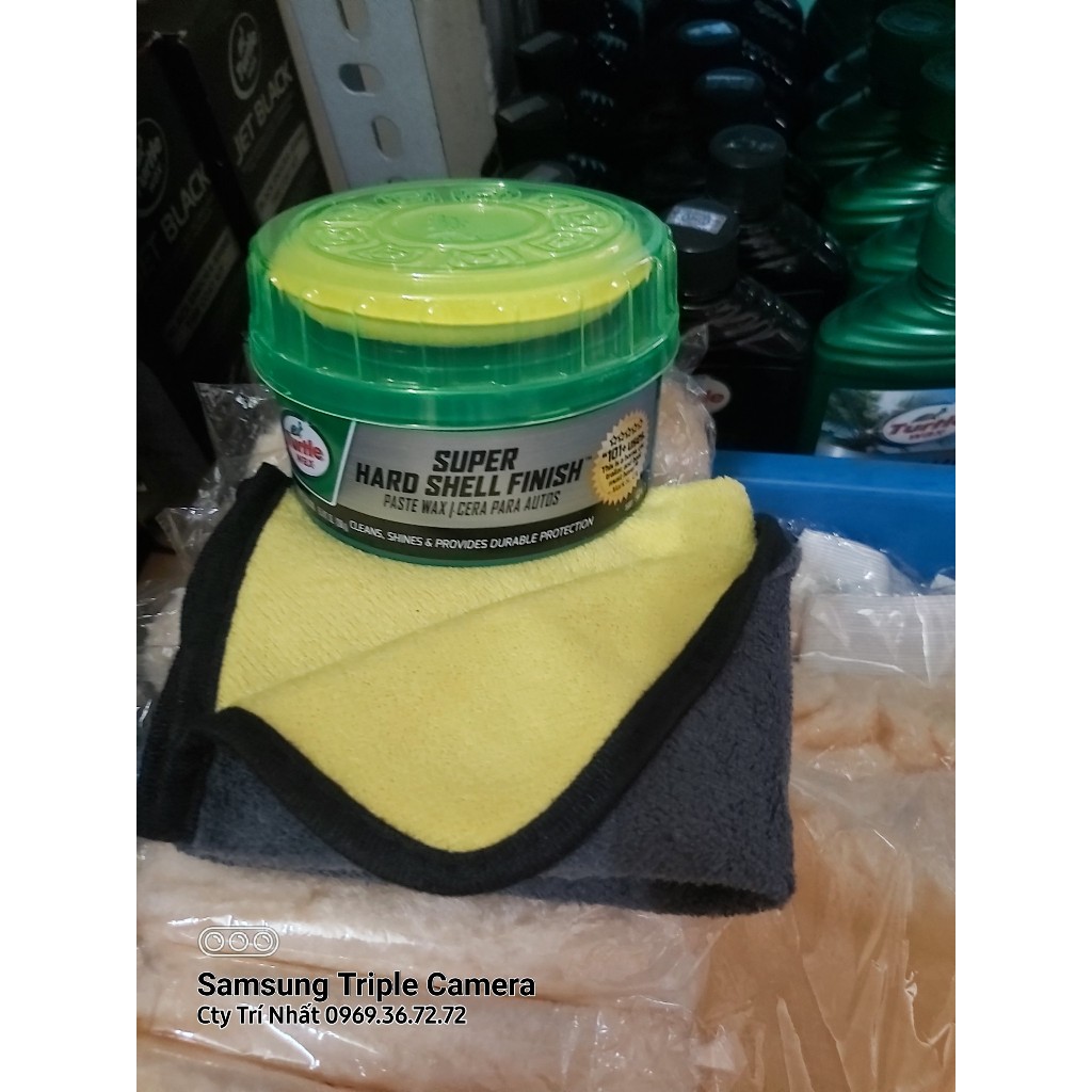 Sáp phủ bóng và bảo vệ màu sơn Turtle Wax Super Hard Shell Paste Wax ...