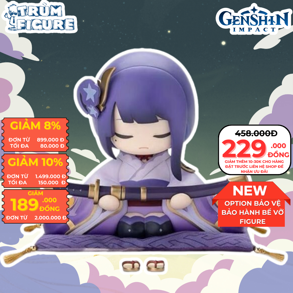 Mô Hình Raiden Shogun Chibi - Genshin Impact Hoàng Cung Vĩ Đại | Shopee ...