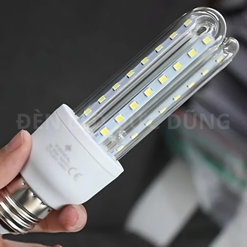 BÓNG ĐÈN LED 5W, 7W, 9W, 12W, 16W, 24W, 36W CHỮ U - NGUỒN 220V SIÊU ...