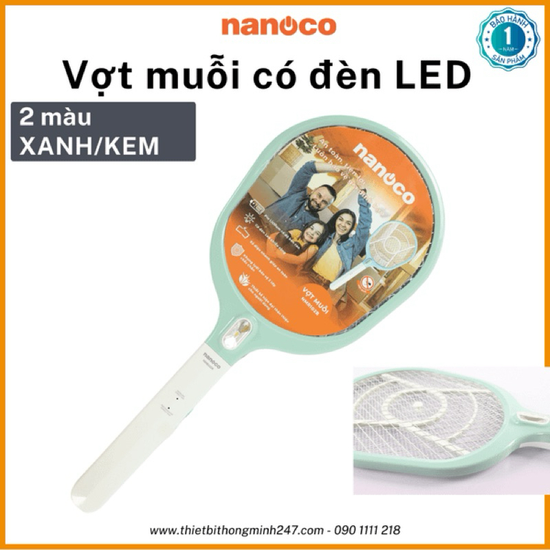Vợt muỗi Nanoco NMR102 | Shopee Việt Nam