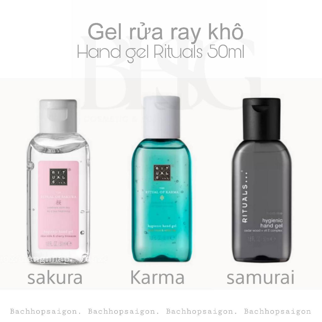 [bhsg] Set gel rửa tay khô và dưỡng ẩm Rituals Hand hygiene set 2 mùi ...