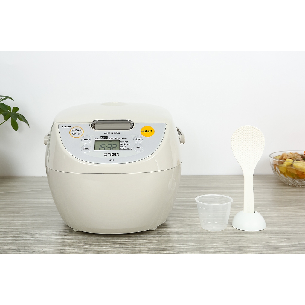 Nồi cơm điện tử Tiger 1.8 lít JBV-S18W | Shopee Việt Nam