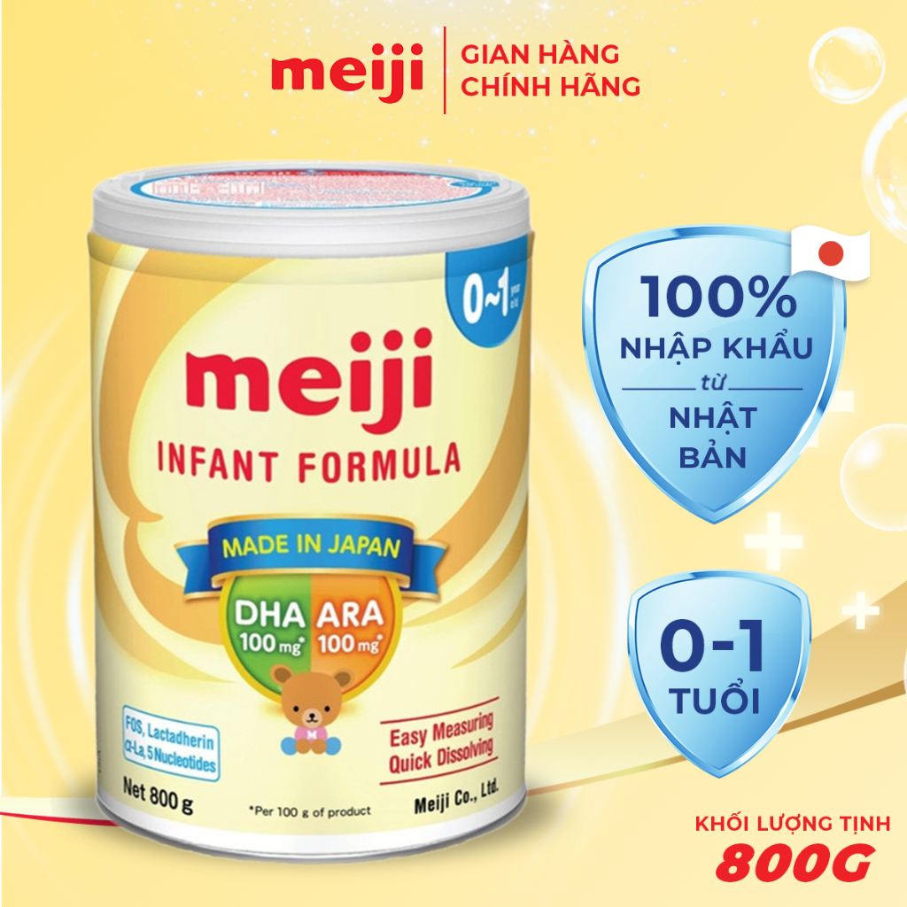 Sản Phẩm Dinh Dưỡng Công Thức Meiji Infant Formula - Nhập khẩu chính ...