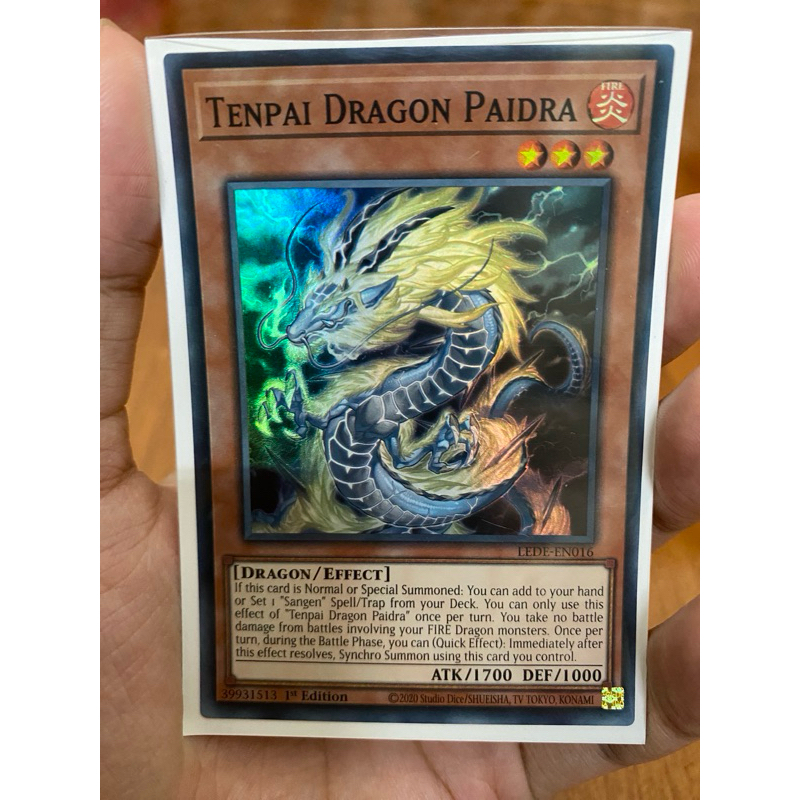 Thẻ bài Tenpai Dragon Paidra- LEDE-EN016 - Super Rare - [UK] - Mint ...