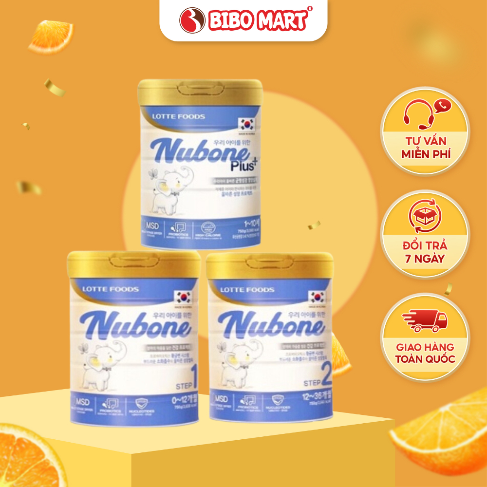 Sữa Công Thức Nubone Plus+ 1 2 750g Hỗ Trợ Tiêu Hóa Phát Triển Trí Não ...