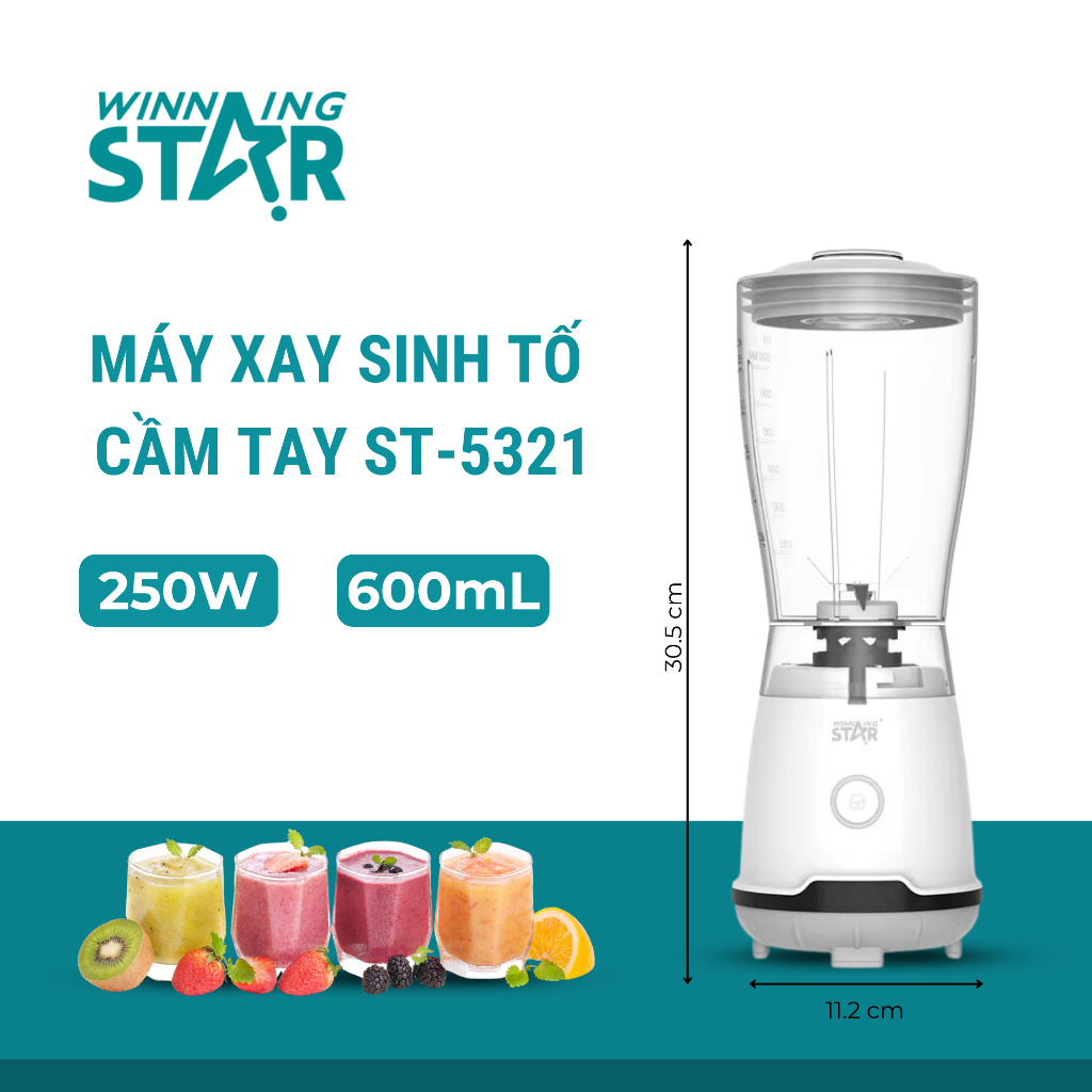 Máy Xay Sinh Tố WINNING STAR ST-5321. Máy xay sinh tố đa năng Dung Tích ...