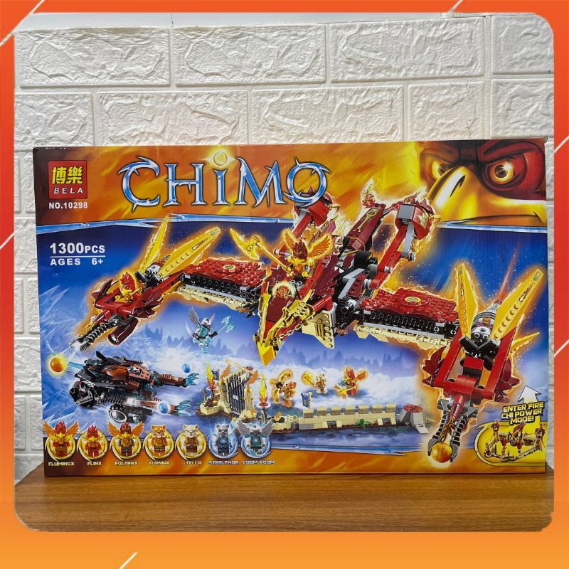 CHIMA Đồ Chơi Lắp Ráp CHIMA Máy Bay Phượng Hoàng Lửa BL 10298 ( 1300 chi tiết ) | Shopee Việt Nam
