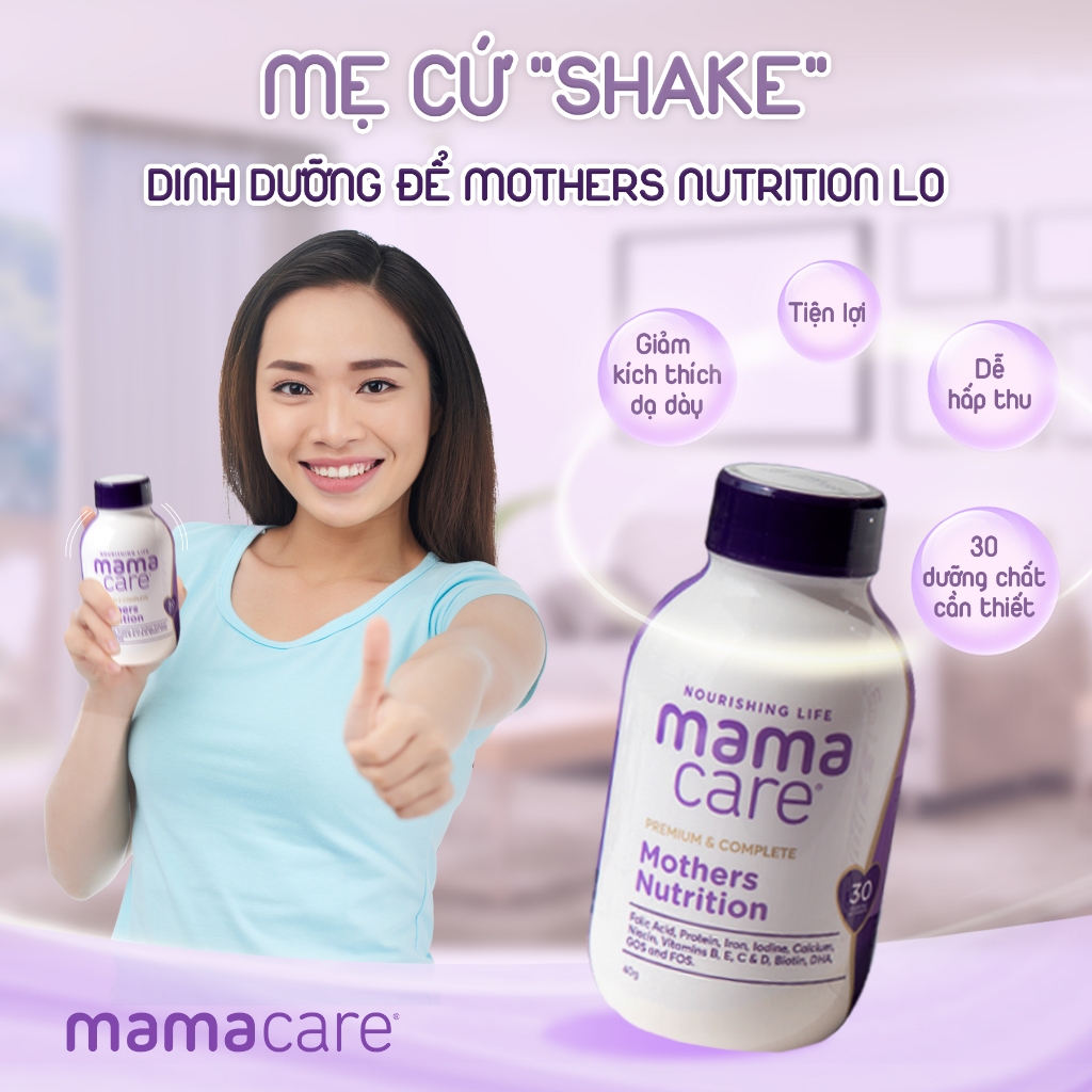 [Mua 1 Tặng 1 05/2026] Chai nhỏ 40g Mama Care Mothers Nutrition - Cung Cấp Dưỡng Chất Trong Và ...