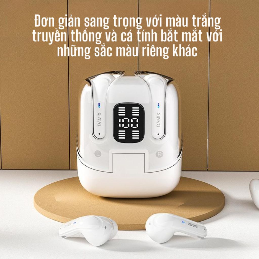 Tai nghe không dây bluetooth 5.5 cao cấp DAMIX 16 âm thanh HIFI, pin trâu 20h | Shopee Việt Nam