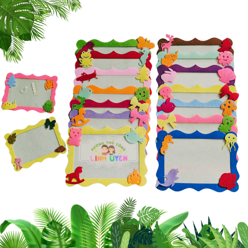 Khung Đựng Sản Phẩm - Khung Ảnh Handmade vải nỉ - Khung Giấy khen Bằng ...