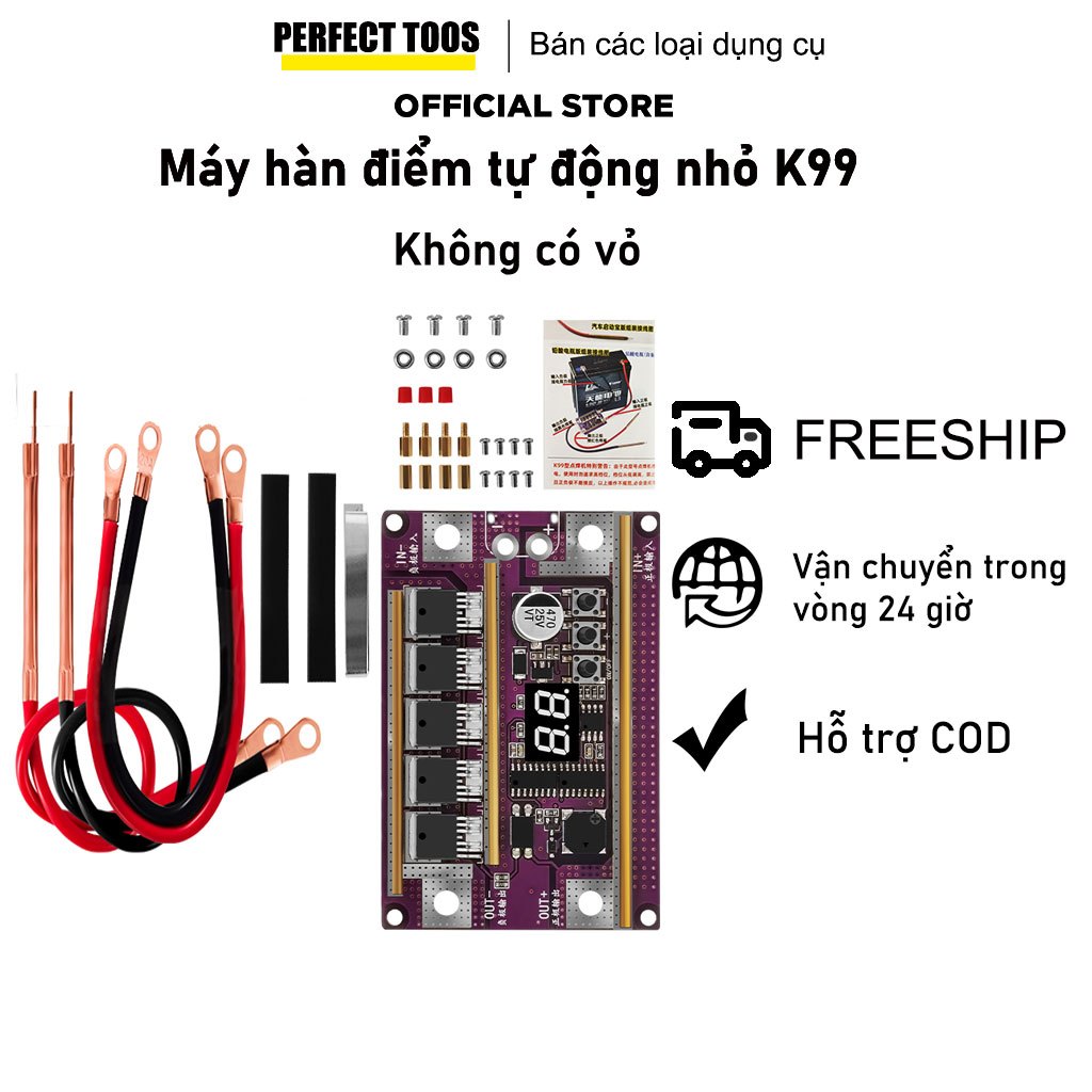 【Hà Nội】K99 DIY Bảng Mạch Điều Khiển Hàn Điện 99 Tốc Độ Dành Cho Pin 18650 | Shopee Việt Nam