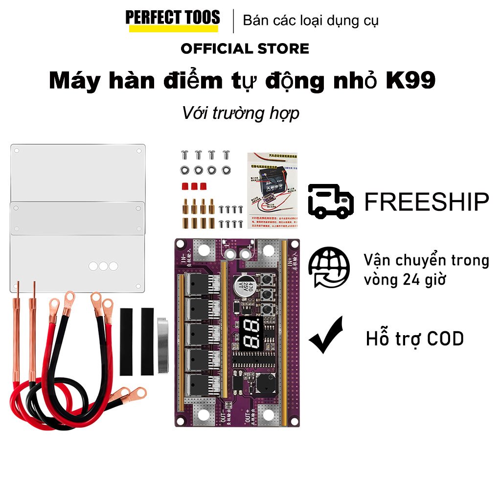 【Hồ Chí Minh】máy hàn pin cell K99 Máy Hàn Cầm Tay 12v 18650 Pin Lithium ...