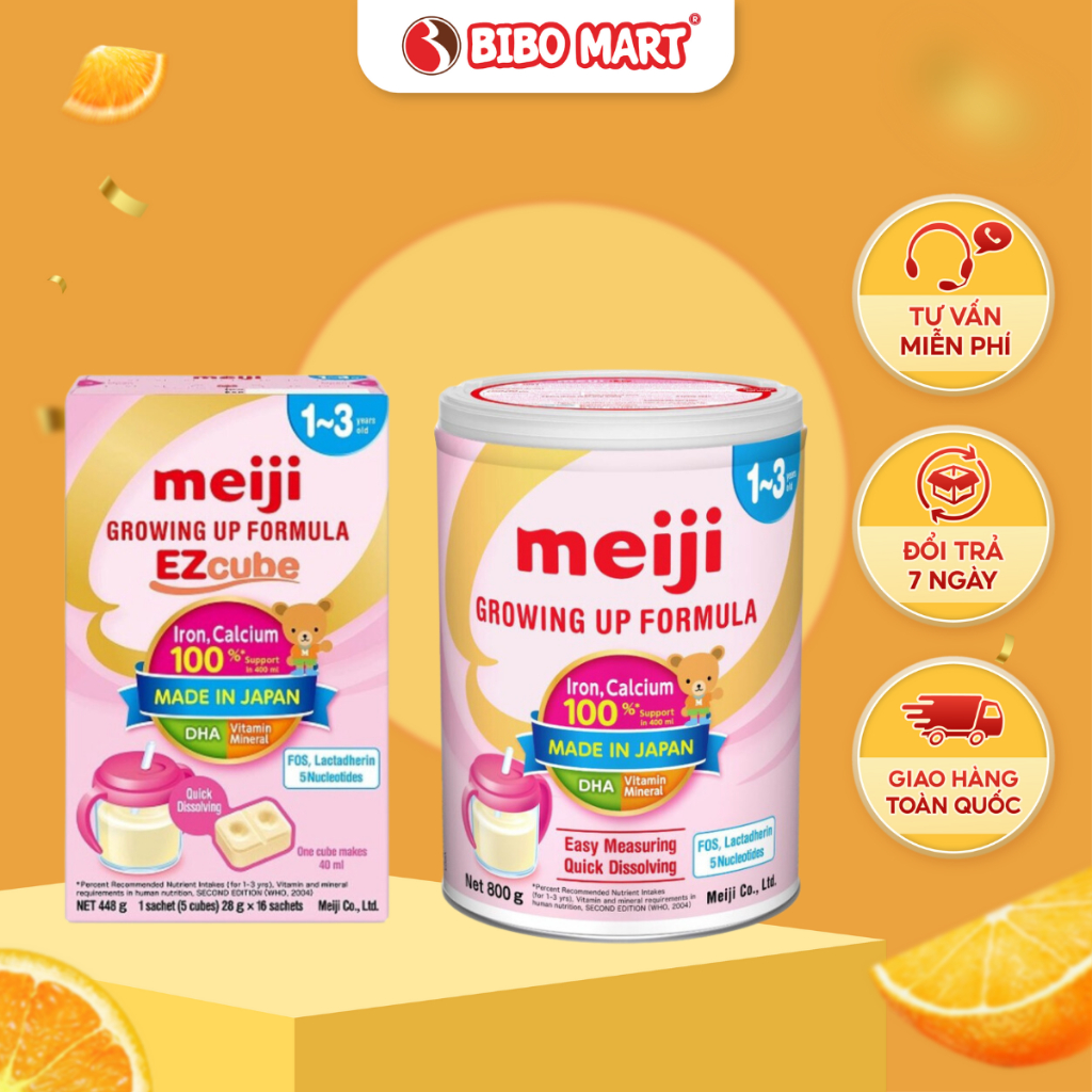 Sữa Meiji Growing Up Formula Thanh Sữa Meiji Hàng Chính Hãng Nhật Bản ...