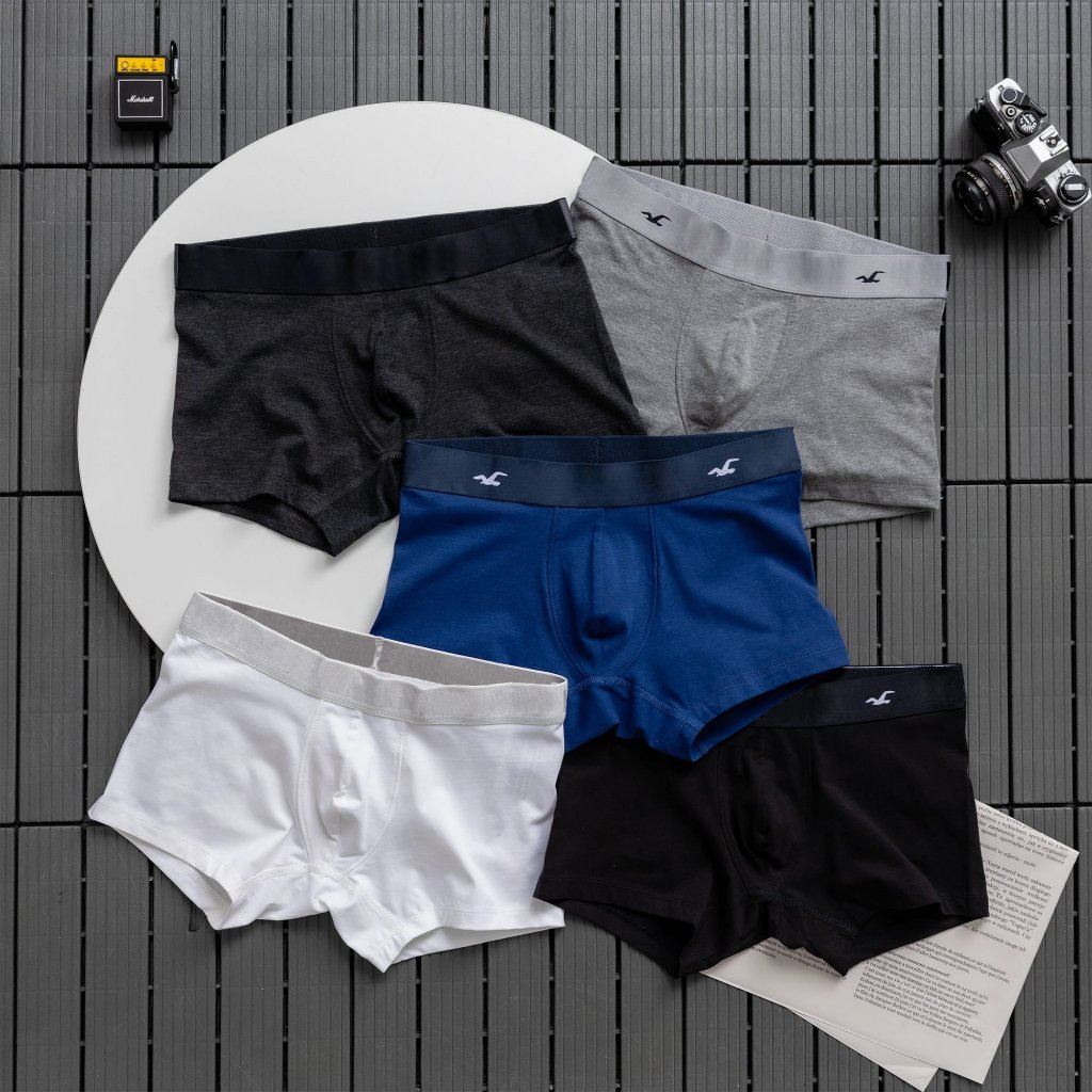 Quần lót nam, Quần boxer nam chất liệu cotton co giản thoáng khí tốt ...