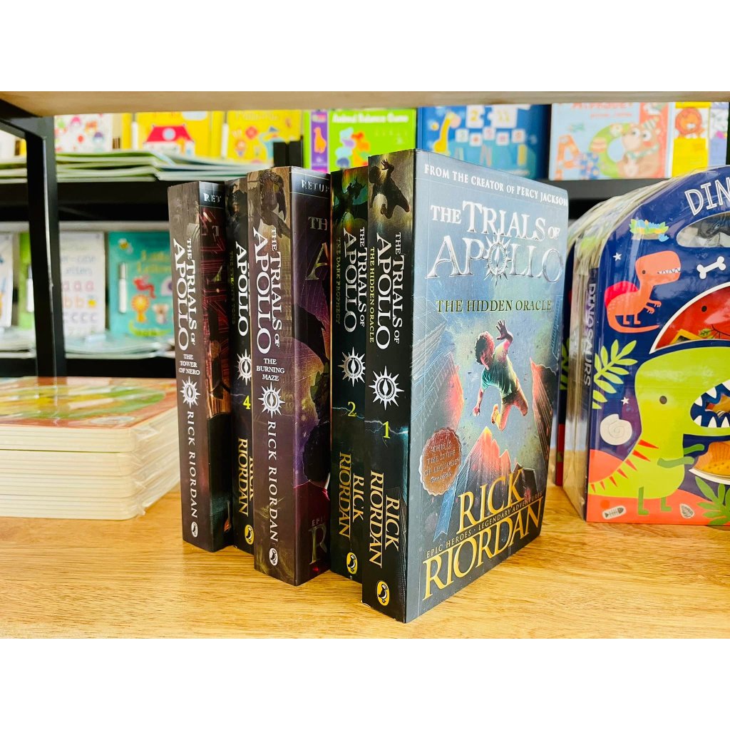 [Bản Nhập Khẩu] The Trials of Apollo - 5 Books | Shopee Việt Nam