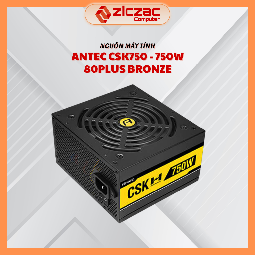 Nguồn máy tính Antec B750 / CSK750 750W chuẩn 80plus Bronze - Chính ...