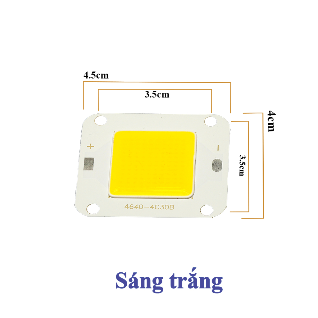 Chip LED 12V 50W có nhiều loại màu sắc có thể dùng cho đèn kẹp bình ...