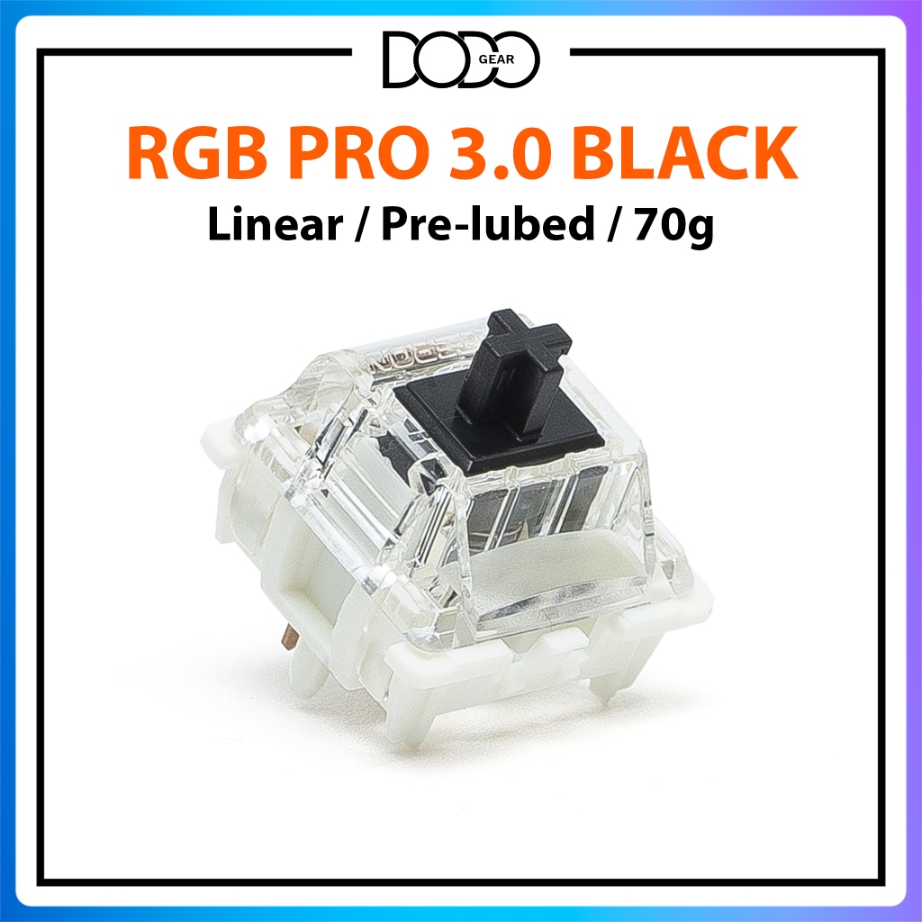 Switch Gateron RGB Pro 3.0 Yellow Red Blue White Brown Black Silver âm ...