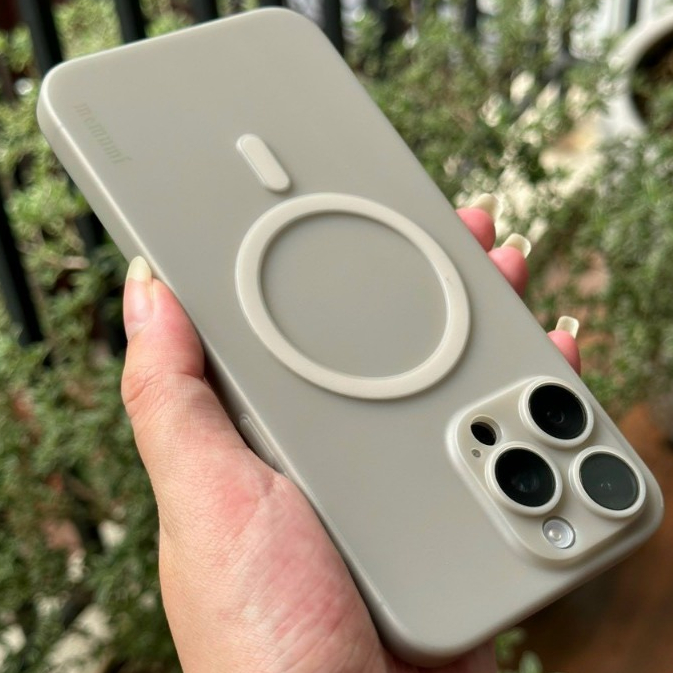Memumi Slim Case Magnetic - Ốp lưng nhám siêu mỏng 0.33mm cho IPhone 16 ...