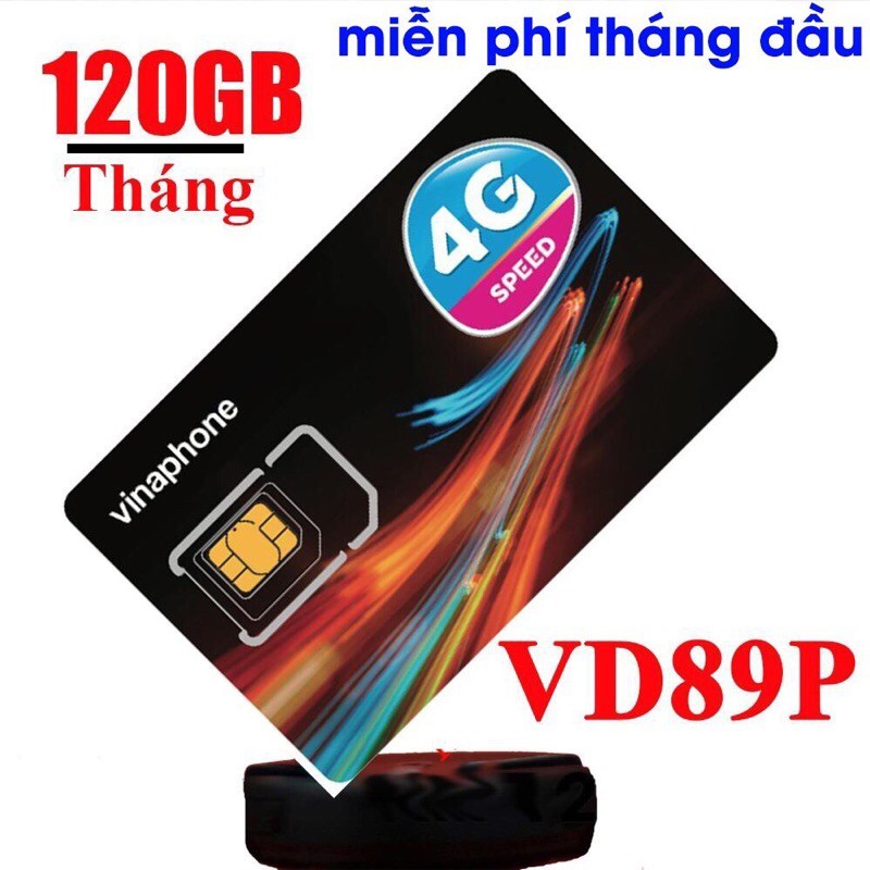 sim 4g vina vd89P xài miễn phí 1 tháng 120gb gọi free nội mạng&50 ngoại ...