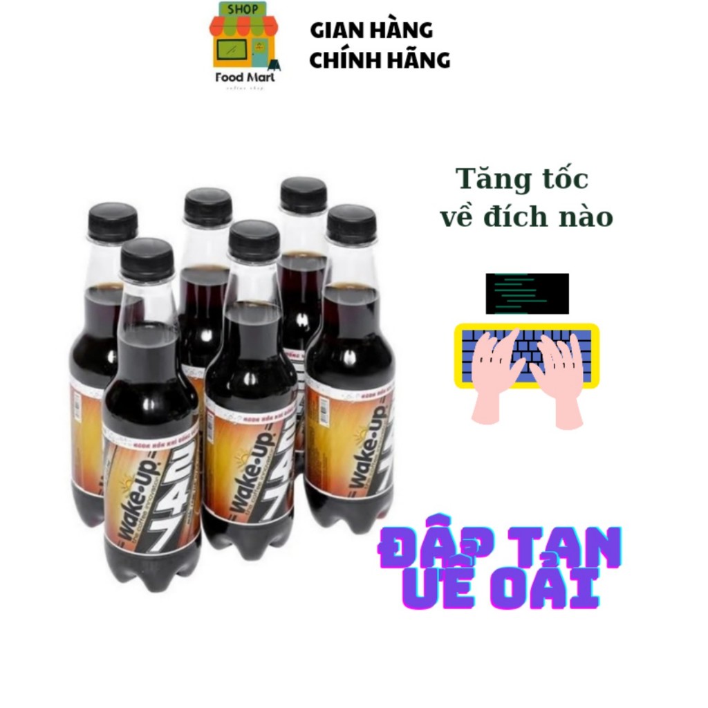 [HỎA TỐC] Nước tăng lực vị Cà phê Wake up 247 Thùng 24 chai | Shopee ...