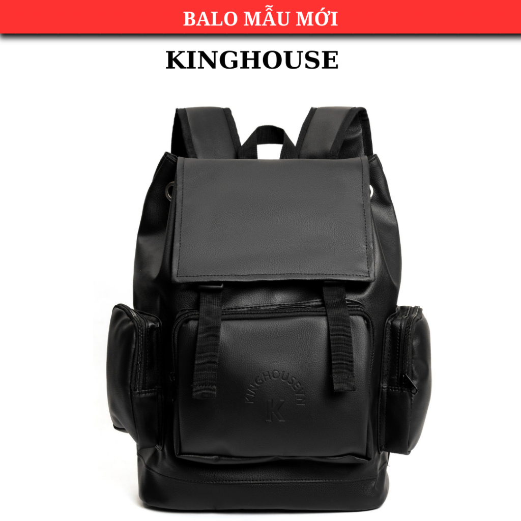 [mã Fadep1110 Giảm đến 30k đơn Từ 99k] Balo Da Backpack King 03 Unisex
