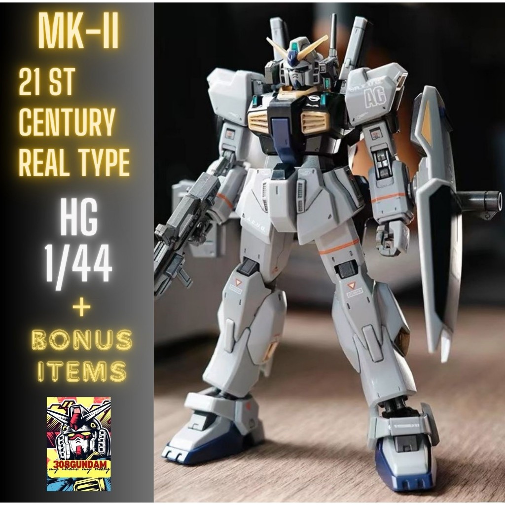 Mô hình Lắp Ráp HG Gundam Mk-II ( 21st CENTURY REAL TYPE Ver.) + Bộ dụng cụ 3 MÓN | Shopee Việt Nam